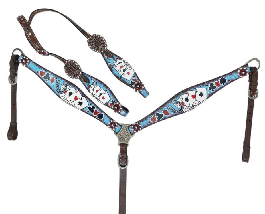 Shiloh Stables and Tack: This poker inspired tack set combines elegance ...
