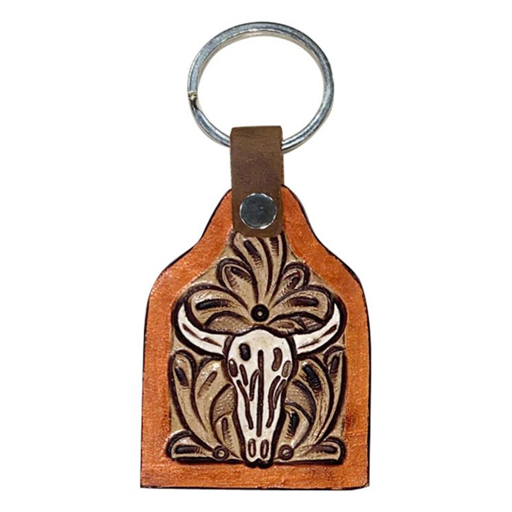 Shiloh Stables and Tack: Showman ® Cow tag shaped White painted tooled ...