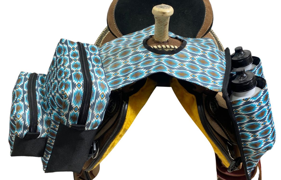 Shiloh Stables and Tack: Introducing this Aztec Print Nylon Horn Bag ...