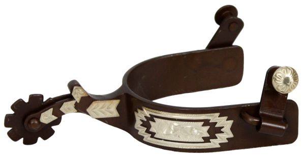 Shiloh Stables and Tack: Showman® men's size antique brown show spur ...