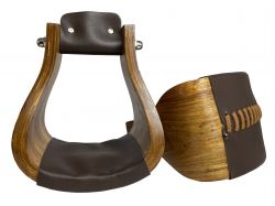 Shiloh Stables and Tack: Showman ® Extra Wide Polished Ashwood wooden ...