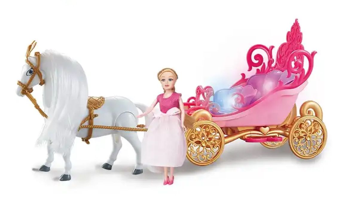 Shiloh Stables and Tack: The Beautiful Princess Horse and Carriage Toy ...